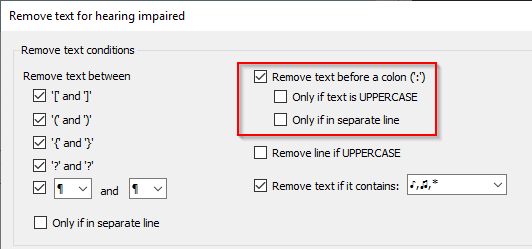 Hearing Impaired - Remove text before colon · Issue #3318 · SubtitleEdit/subtitleedit · GitHub