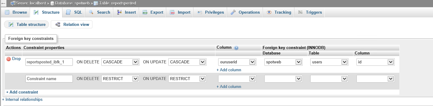 Unable to finish upgrade-db.php Cannot drop index 'idx_commentsfull_1': needed in a foreign key ...
