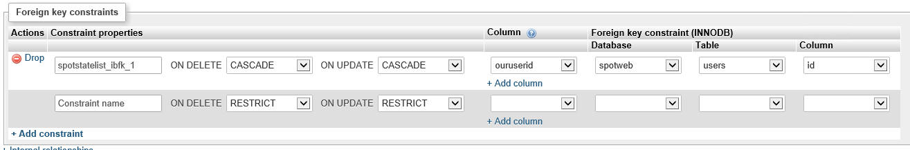 Unable to finish upgrade-db.php Cannot drop index 'idx_commentsfull_1': needed in a foreign key ...