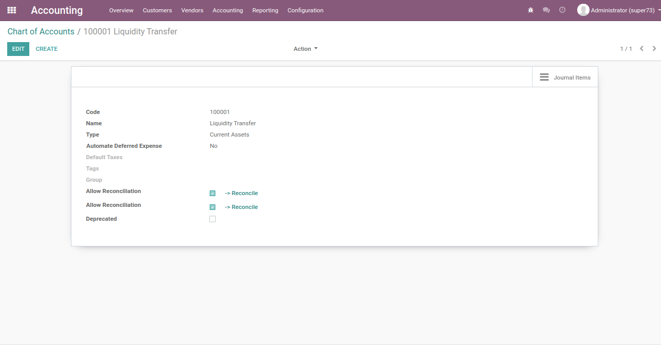 Duplicate Reconcile boolean in Chart of Accounts · Issue #40881 · odoo ...