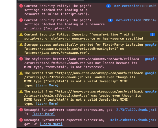 Broken Stylesheet After Building React Callback Page Css Is Broken · Issue 421 · Supertokens
