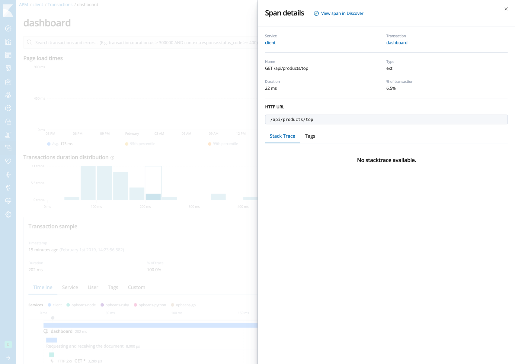 [APM] Span detail flyout: Relocate Database statement and HTTP URL to be placed above the tabbed ...