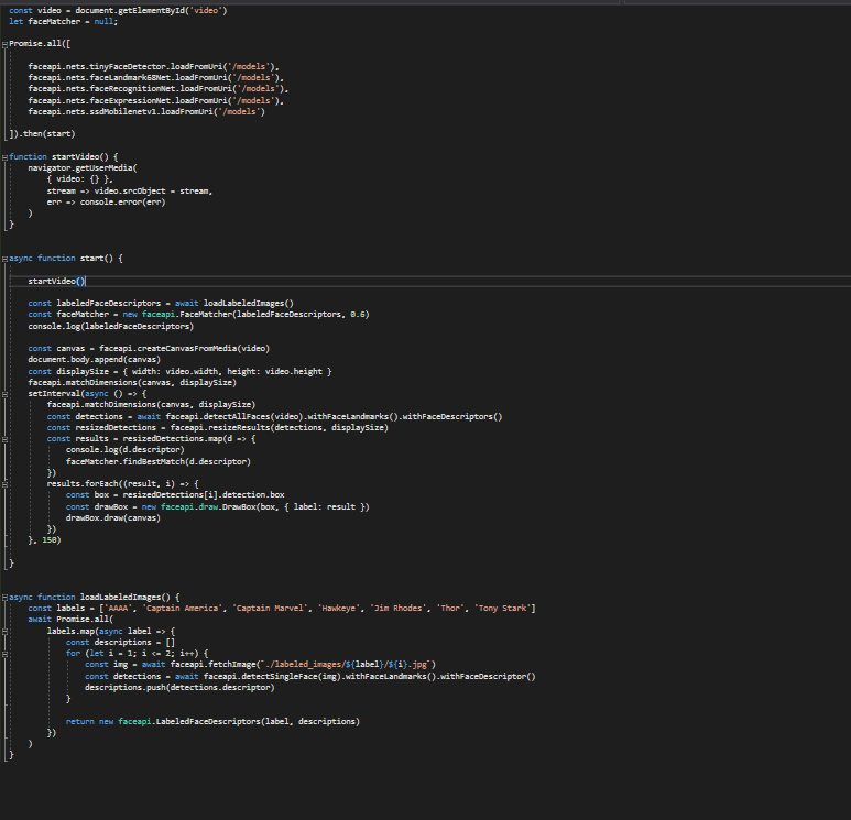 I'm trying real time webcam recognition but I'm getting below error · Issue #554 ...