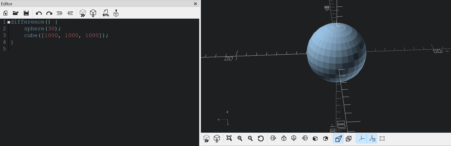 Difference not rendered correctly in preview when camera is inside object · Issue #4748 ...