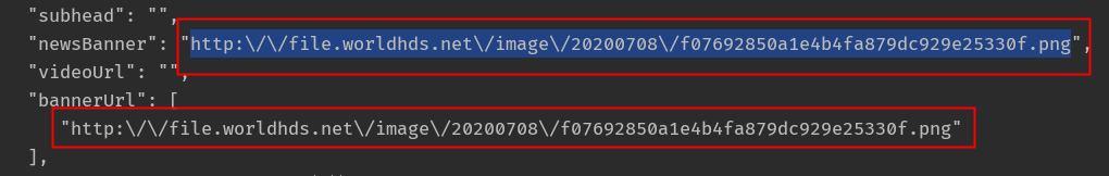 json返回的字段中的Url可以不要加转义字符吗？如图 · Issue #9 · fengzhizi715/saf ...