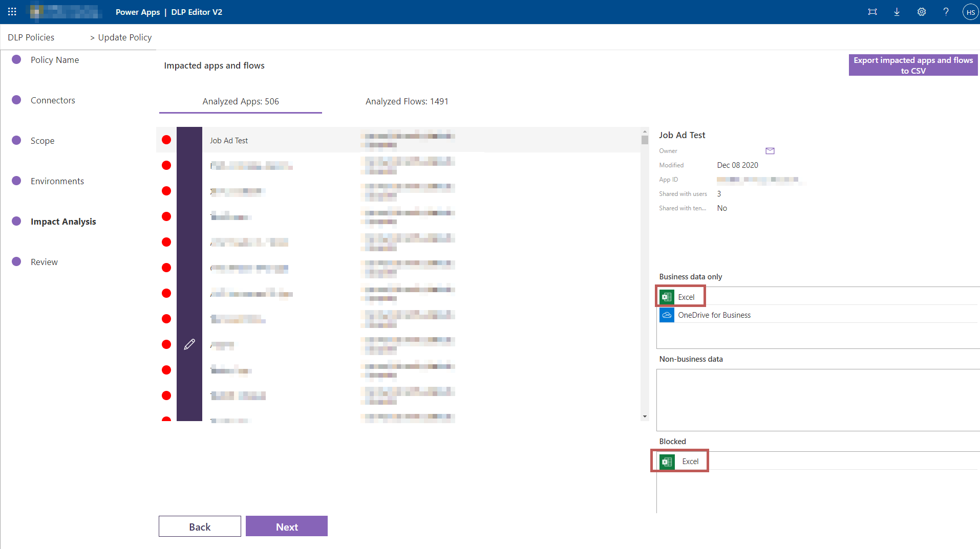 [CoE Starter Kit - BUG] Excel & HTTP connectors appearing incorrectly in Impact Analysis · Issue ...