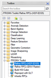 GitHub - ENVIPrisma/PRISMAToolkit: PRISMA Toolkit for ENVI