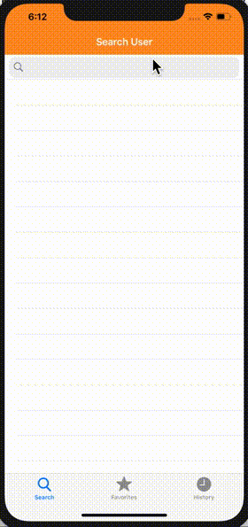 GitHub - ryu1sazae/Github_App: Github APIを利用して、User検索, リポジトリの表示を行うアプリ
