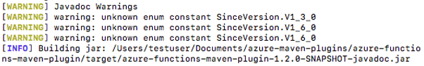 There are some warning when Generate archetype · Issue #89 · microsoft ...