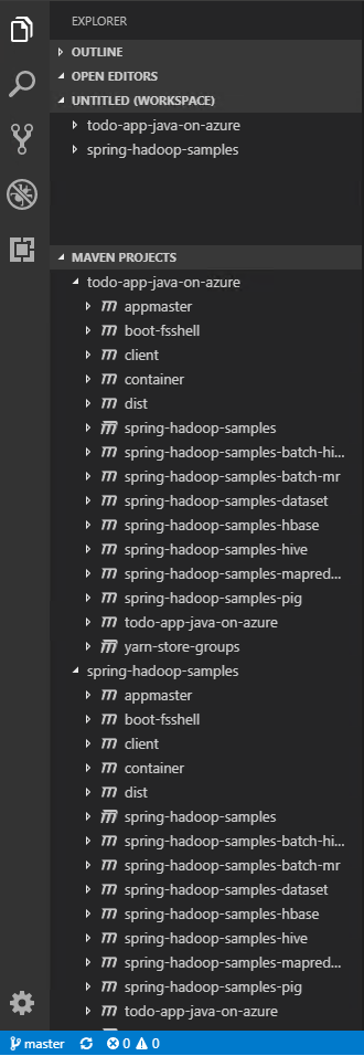 Projects are not listed properly in multi-root workspace · Issue #210 · microsoft/vscode-maven ...