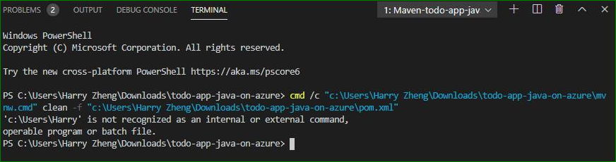 Can't execute maven goals in PowerShell when there are space in the folder · Issue #498 ...