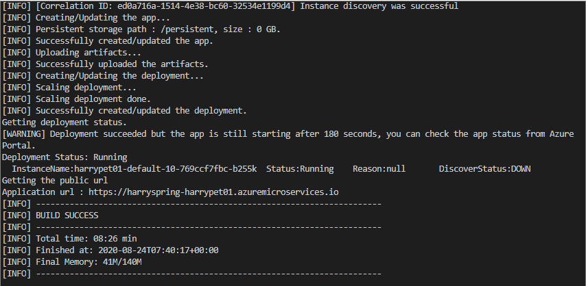 Can't scale and update existing deployment · Issue #1132 · microsoft/azure-maven-plugins · GitHub