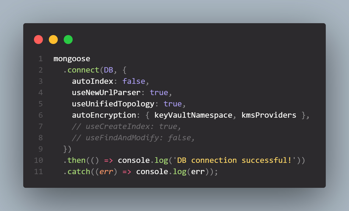 Atlas Search is not working when autoEncryption field is added to mongoose.connect · Issue ...
