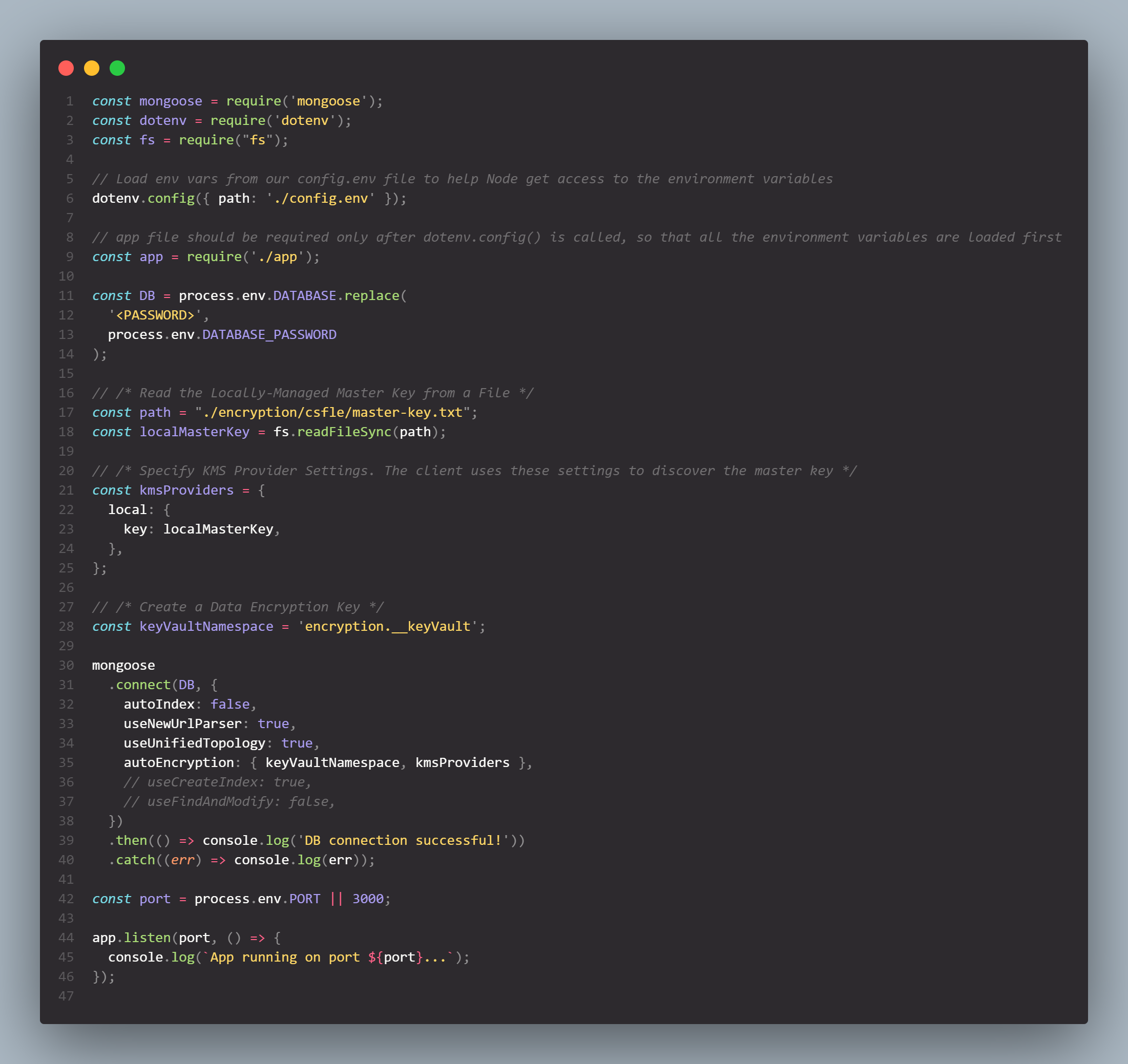 Atlas Search is not working when autoEncryption field is added to mongoose.connect · Issue ...