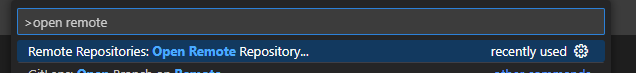 Can not use `Open Remote Repository` · Issue #297 · microsoft/vscode ...