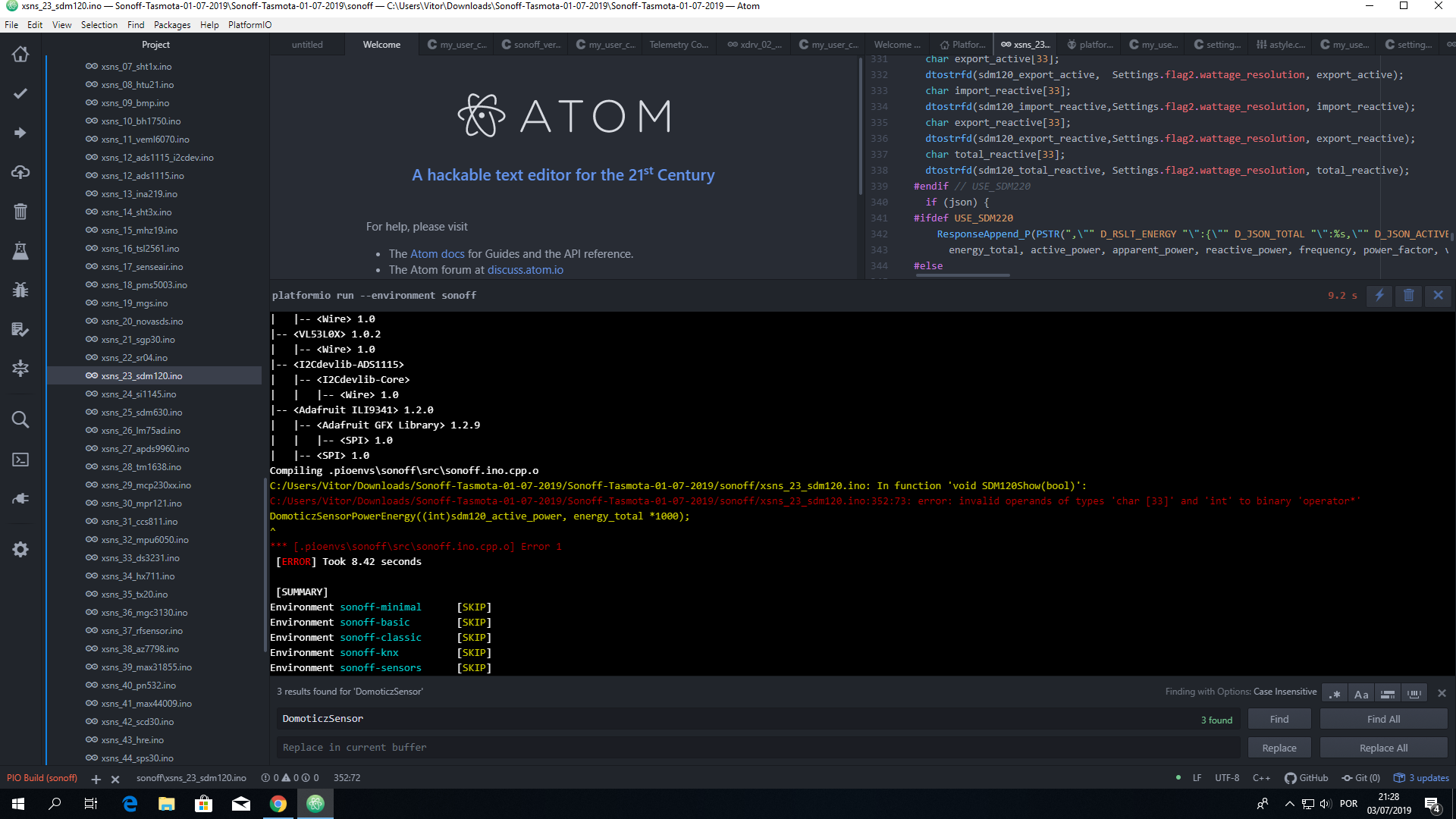 Sdm 120 and Domoticz · Issue #6015 · arendst/Tasmota · GitHub