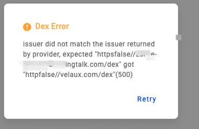[Bug] sso by dex does not work when upgrade to v1.7.0 · Issue #5514 · kubevela/kubevela · GitHub