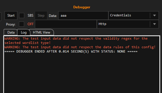 [REQUEST] warning if debugger input is against config rules · Issue #387 · openbullet ...
