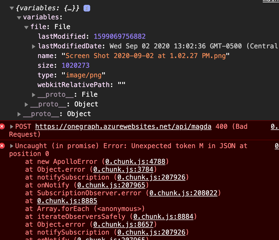 Unhandled Rejection Error Unexpected Token M In Json At Position 0 · Issue 31 · Jaydenseric