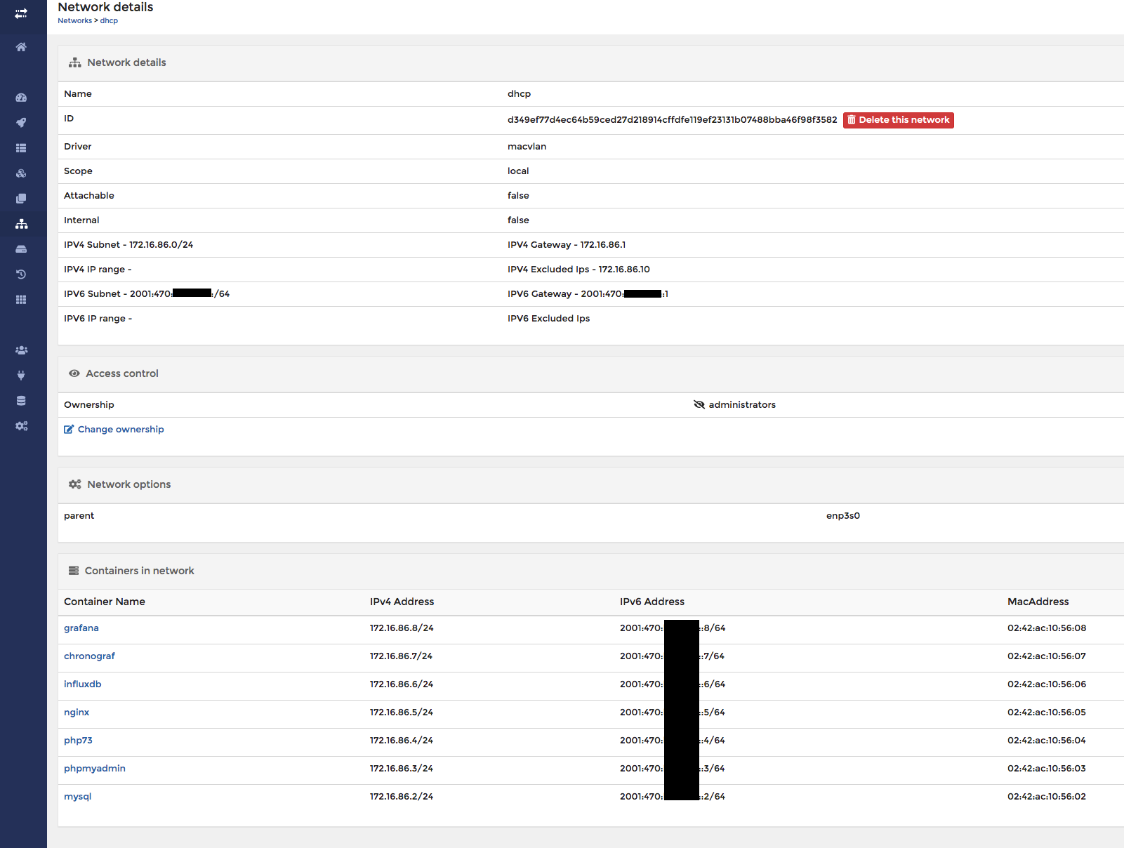 Select IP from Subnet · Issue #4399 · portainer/portainer · GitHub