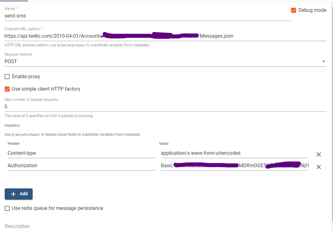 Send Twilio SMS using "rest api call" node · Issue #2755 · thingsboard/thingsboard · GitHub