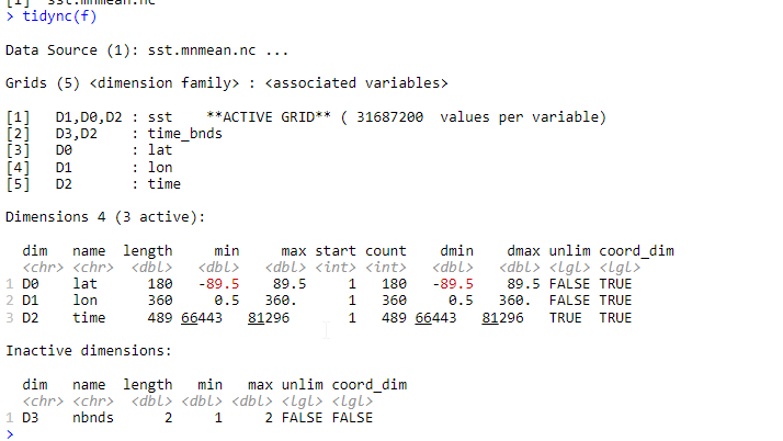 Problems With Number Of Rows After Tidying Netcdf · Issue 116 · Ropenscitidync · Github