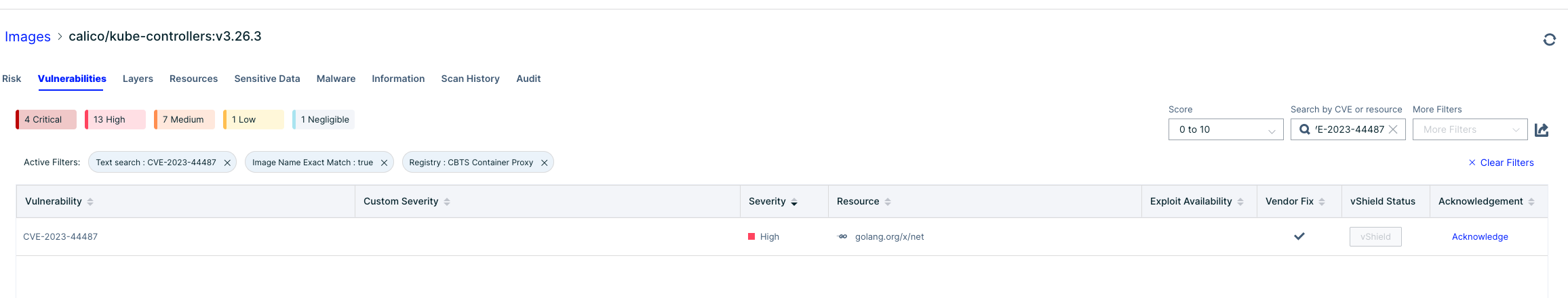 Upgrade Calico Node and Controller Golang and net package to fix CVE-2023-44487 · Issue #8169 ...