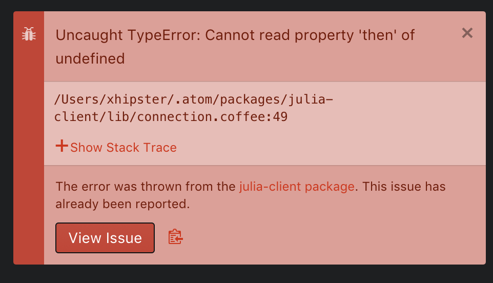 Uncaught TypeError: Cannot read property 'then' of undefined · Issue ...