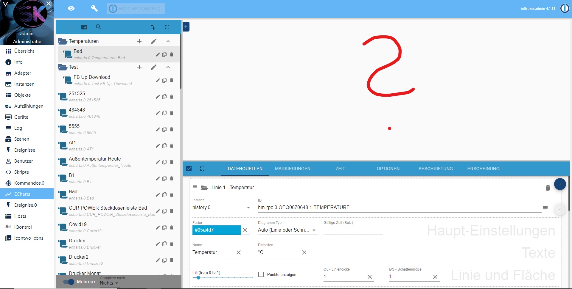 Chart nicht sichtbar · Issue #7 · ioBroker/ioBroker.echarts · GitHub