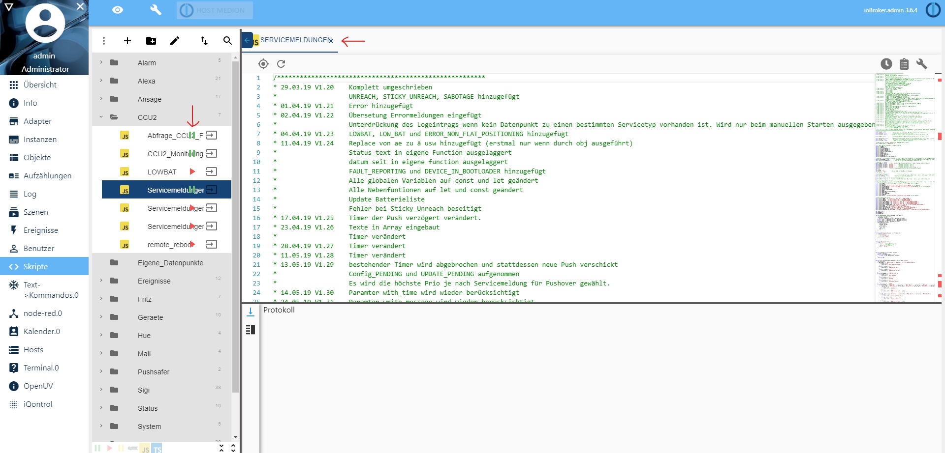 4.1.14 - Anzeigefehler · Issue #396 · ioBroker/ioBroker.javascript · GitHub