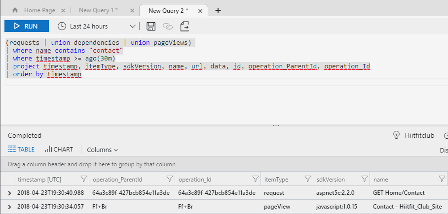 Issues with client side page view not linking up with server side telems · Issue #574 ...