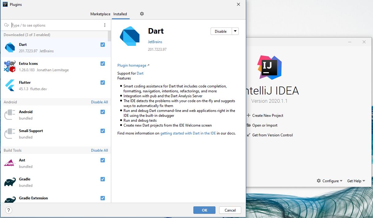 Intellij 202011 Flutter Plugin Is Not Detected By Flutter Doctor · Issue 56553 · Flutter