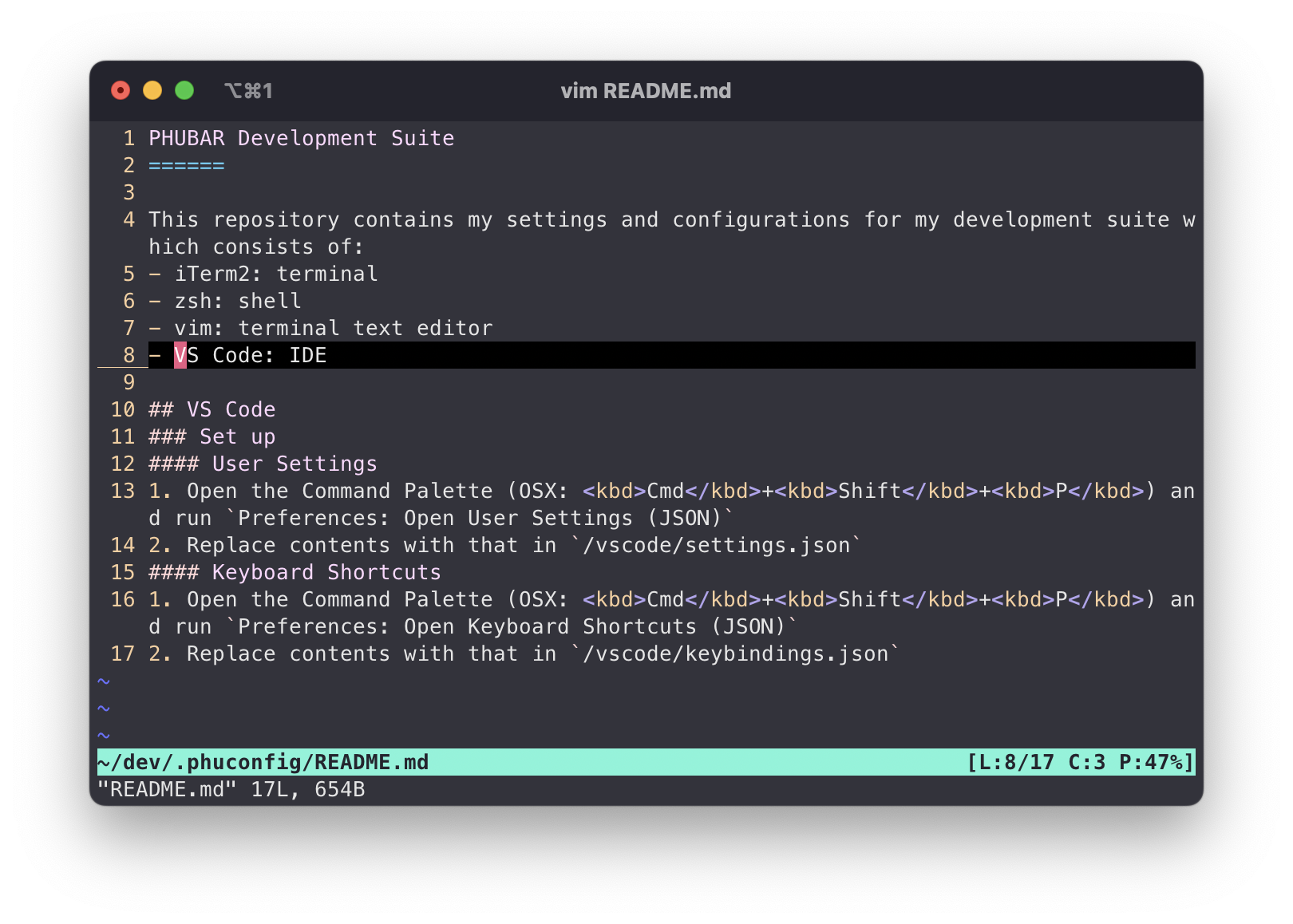GitHub - phun/phubar-dev-suite: Settings and configurations for my development suite consisting ...