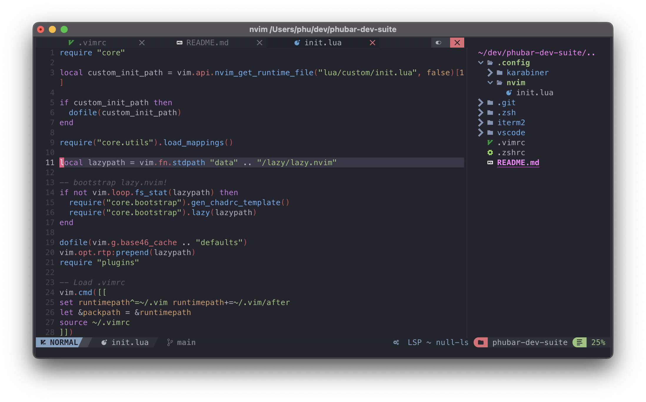 GitHub - phun/phubar-dev-suite: Settings and configurations for my development suite consisting ...
