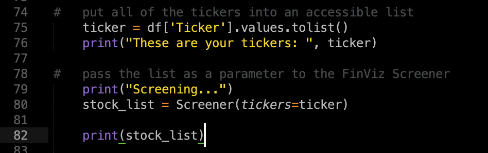 Screener() skipping first element · Issue #137 · mariostoev/finviz · GitHub