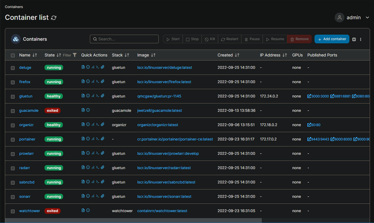 Bug: Cannot get *arrs and downloaders to connect via docker-compose · Issue #1174 · qdm12 ...