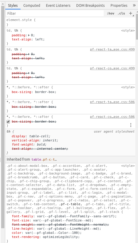 Production UI not using pf4-react-core base.css files correctly · Issue #275 · migtools/mig-ui ...