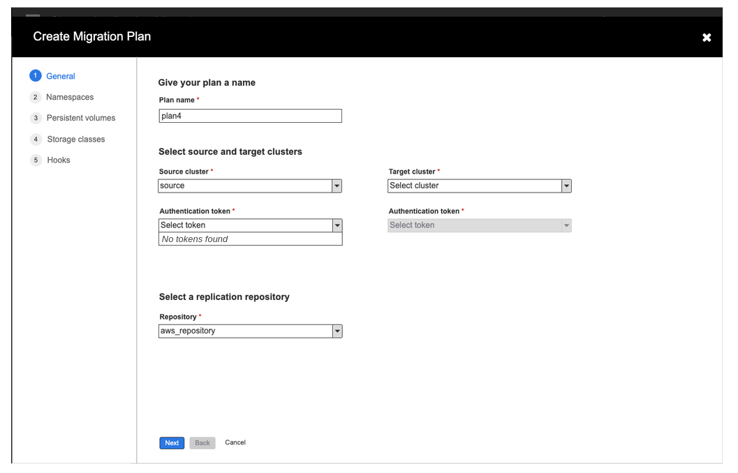 Implement non-admin MigPlan General step · Issue #889 · migtools/mig-ui · GitHub
