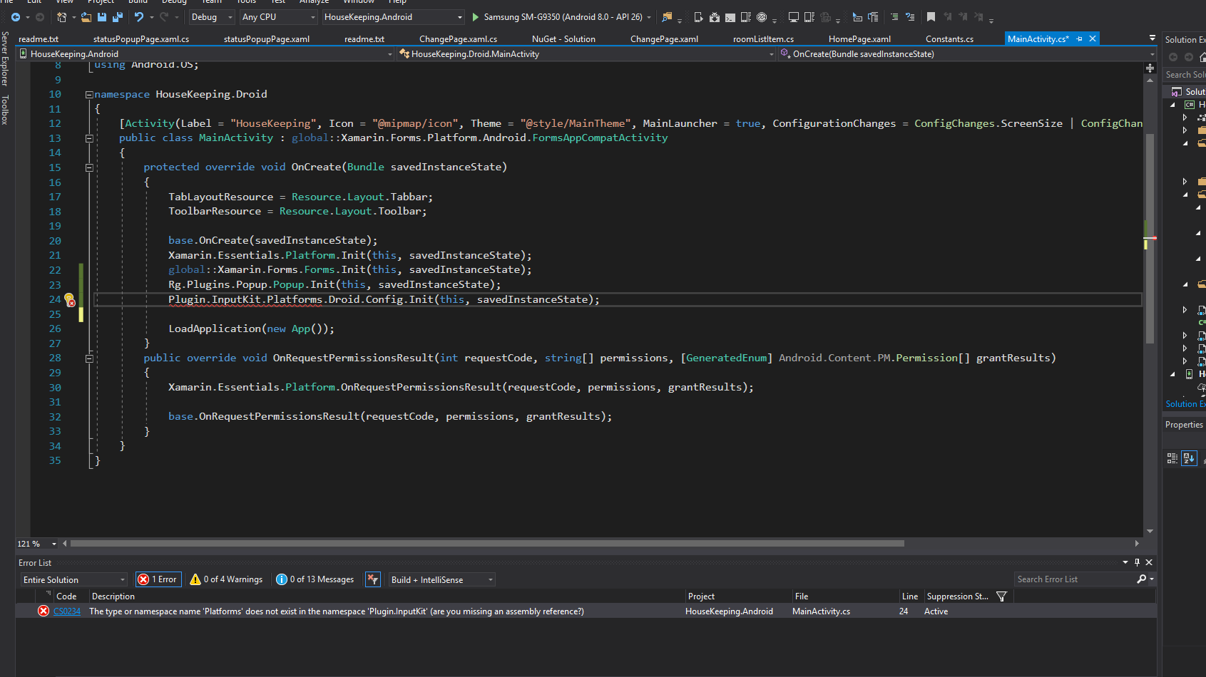 Can't use this package. · Issue #123 · enisn/Xamarin.Forms.InputKit · GitHub
