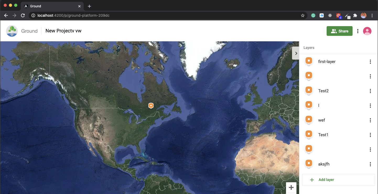 [Layer list] "Add layer" button missing for new projects · Issue #412 · google/ground-platform ...