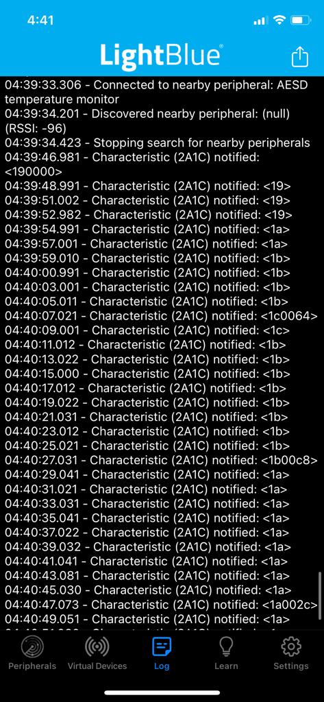 Advertise Using Rpi As Server And Expose A Characteristic Value · Issue 8 · Cu Ecen Aeldfinal 