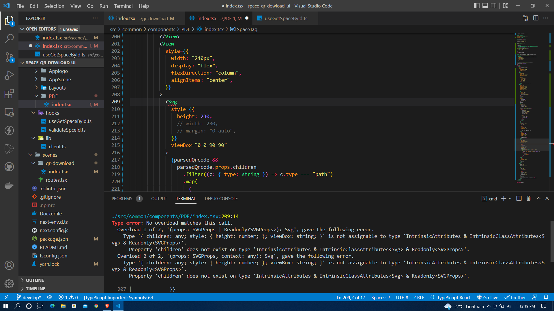 TypeError: Svg Component does not have a 'children' property. · Issue #2029 · diegomura/react ...