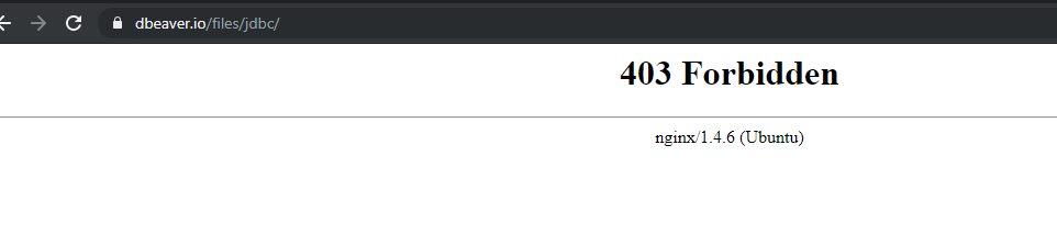 JDBC driver is missing · Issue #7110 · dbeaver/dbeaver · GitHub