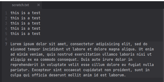 Selection glitch in wrapped mode · Issue #1492 · lite-xl/lite-xl · GitHub