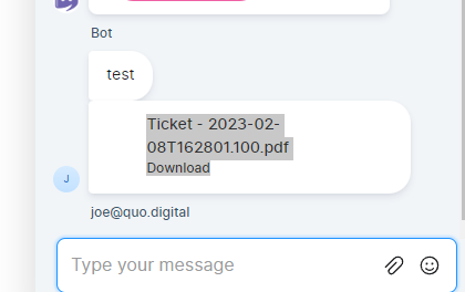 Messages with PDF files attached by agent cannot be seen by user. · Issue #6424 · chatwoot ...
