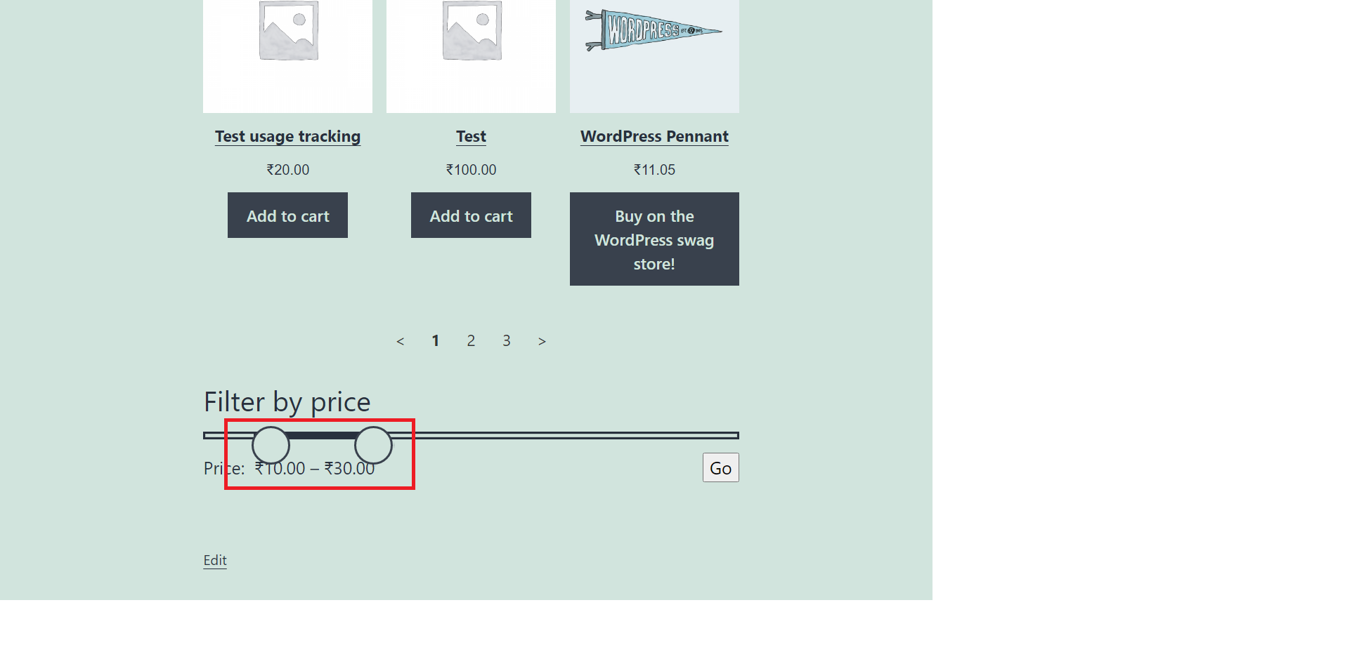 Twenty Twenty One Price Slider Thumbs Are Not Vertically Aligned In Chrome And Safari · Issue 