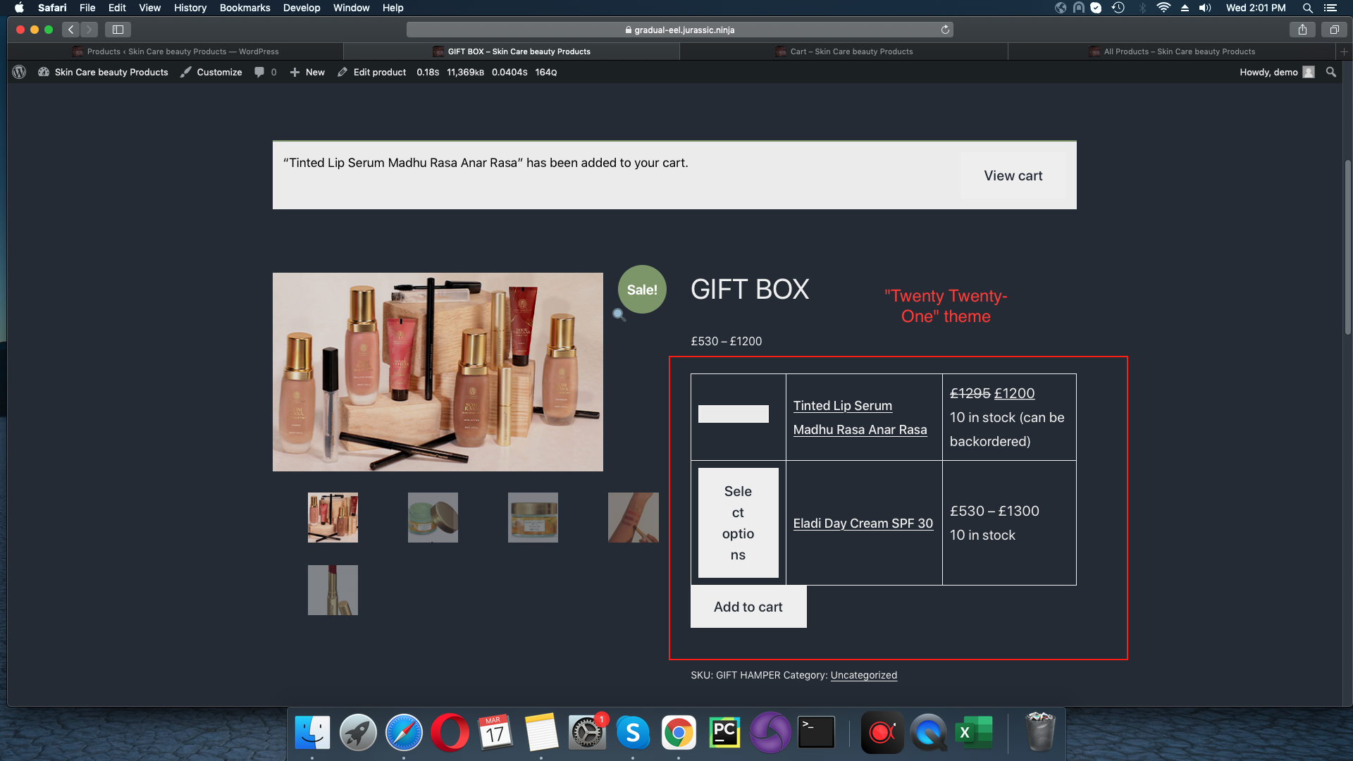 [GlobalStep] "Select Options" button for variable product appears misaligned when added it in a ...