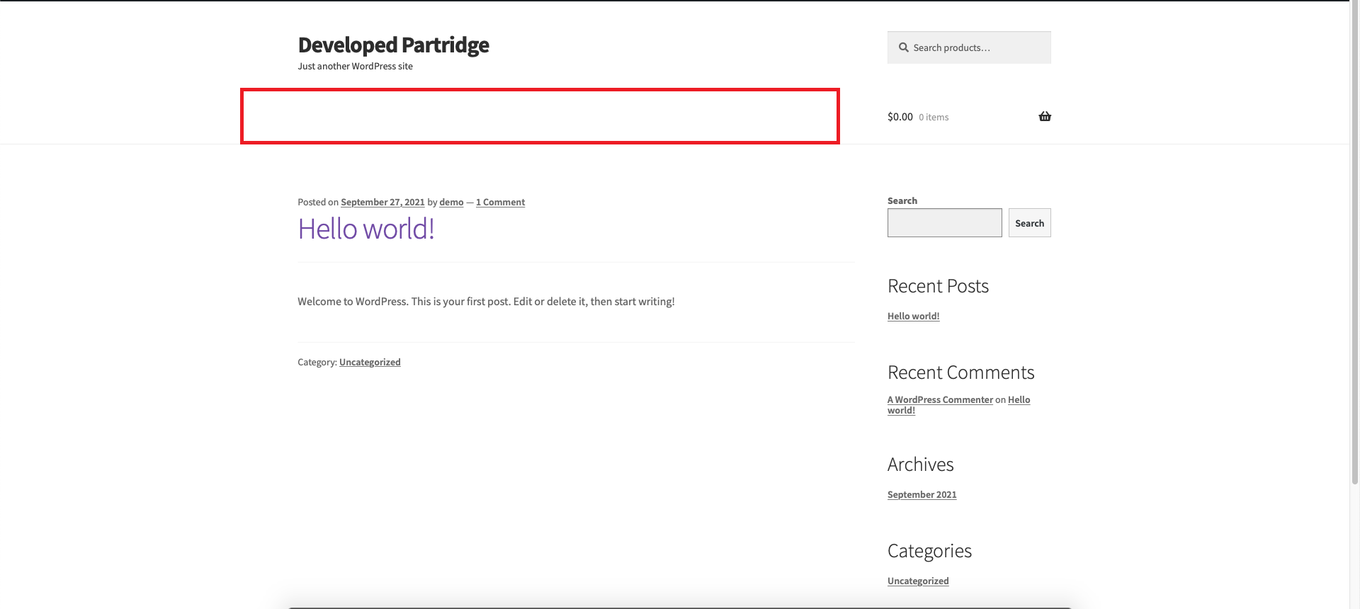 Globalstep Navigation Bar Is Missing On Frontend For Storefront Theme · Issue 30826