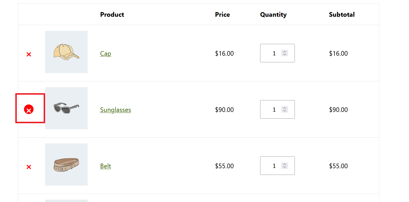 [GlobalStep] [WP6.1 TT3] "Cross(X)" button is misaligned towards the bottom for all items in the ...