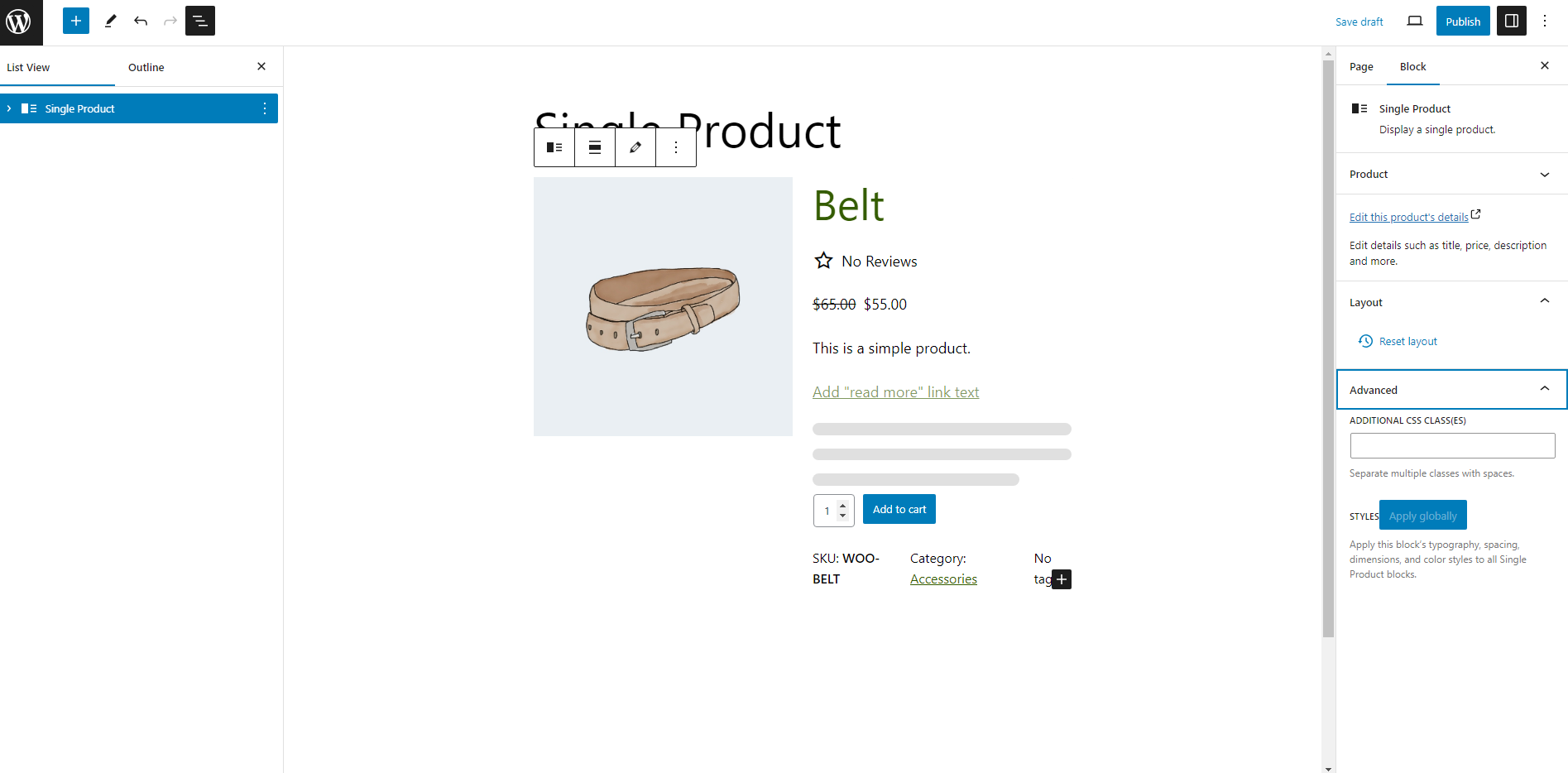 [GlobalStep] Irregular spacing is displayed between "Style" and "Apply globally" button under ...